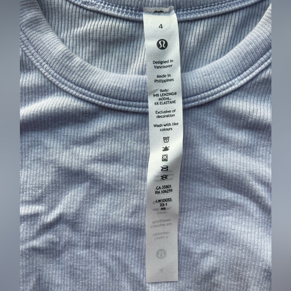 lululemon athletica | Tops | New With Tags Lululemon Hold Tight Tank ...